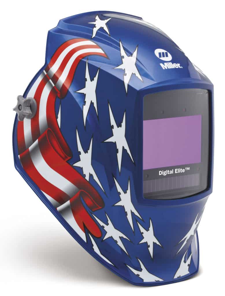 New Miller Digital Elite Helmet Stars and Stripes II 257216 | WeldingPro