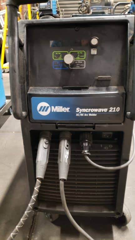 MILLER SYNCROWAVE 210 TIG MACHINE | WeldingPro